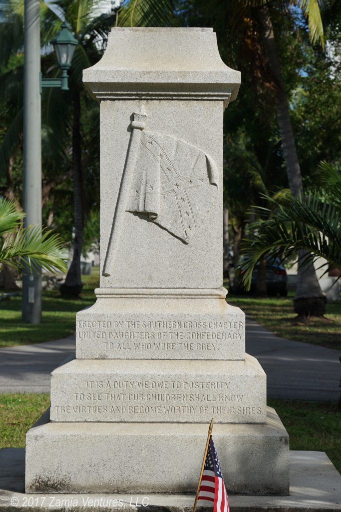 Surveying Miami’s Confederate Monuments – Zamia Ventures