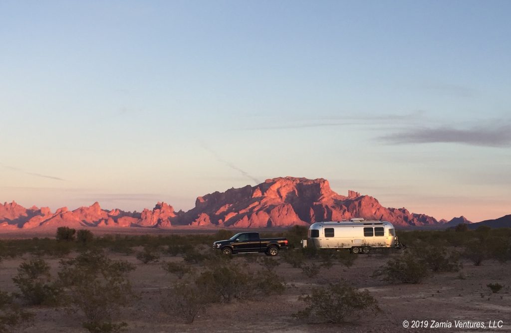 Boondocking Outside Quartzsite, Arizona – Zamia Ventures