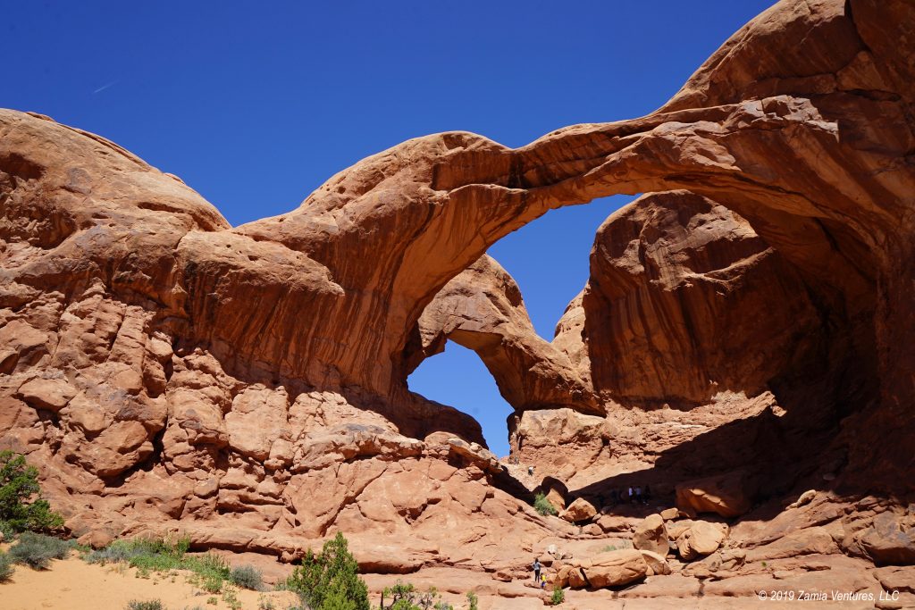Moab Arches Double Arch – Zamia Ventures
